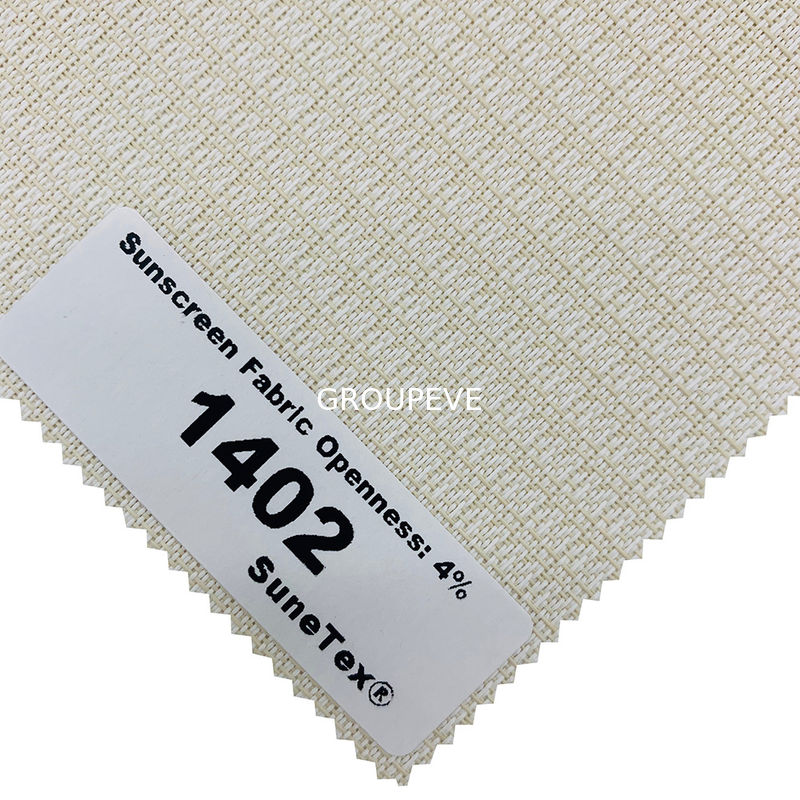 Motorized Polyester Sunscreen Fabric For Curtain Rods And Rails Screens ...